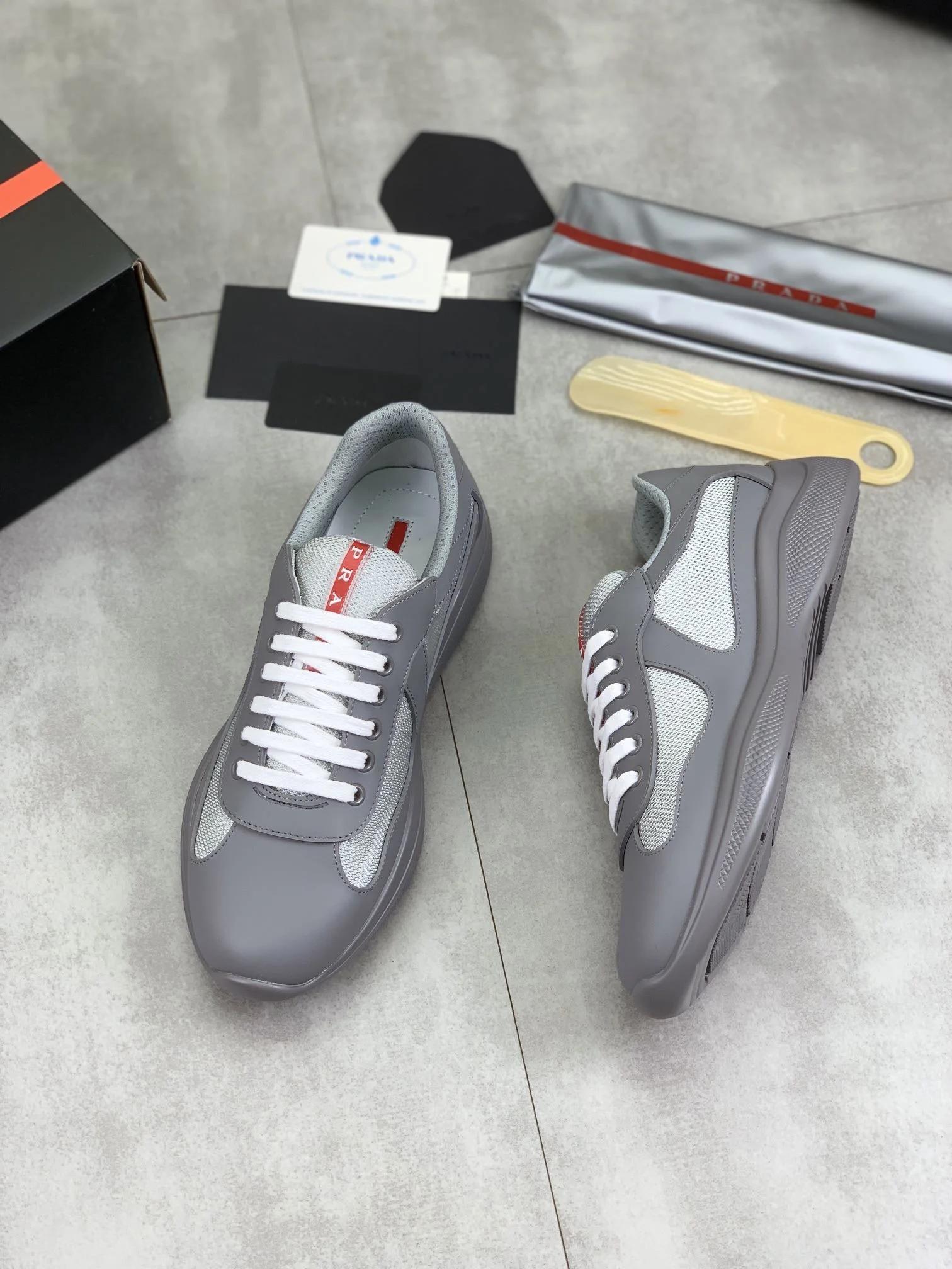 Factory-made Prada Low Shoes