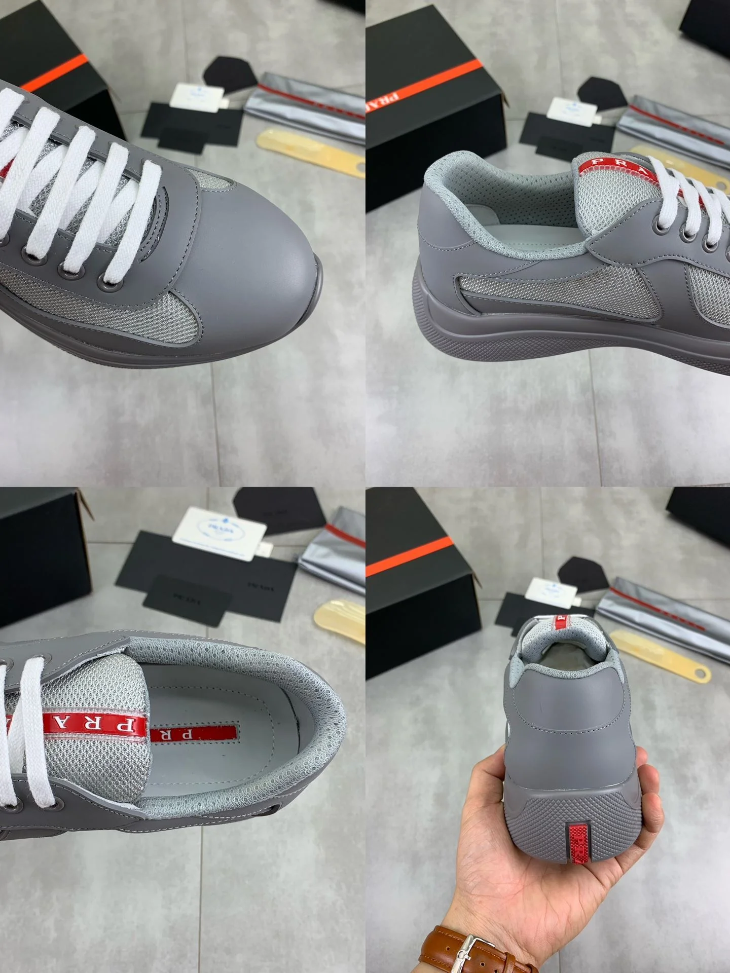 Factory-made Prada Low Shoes