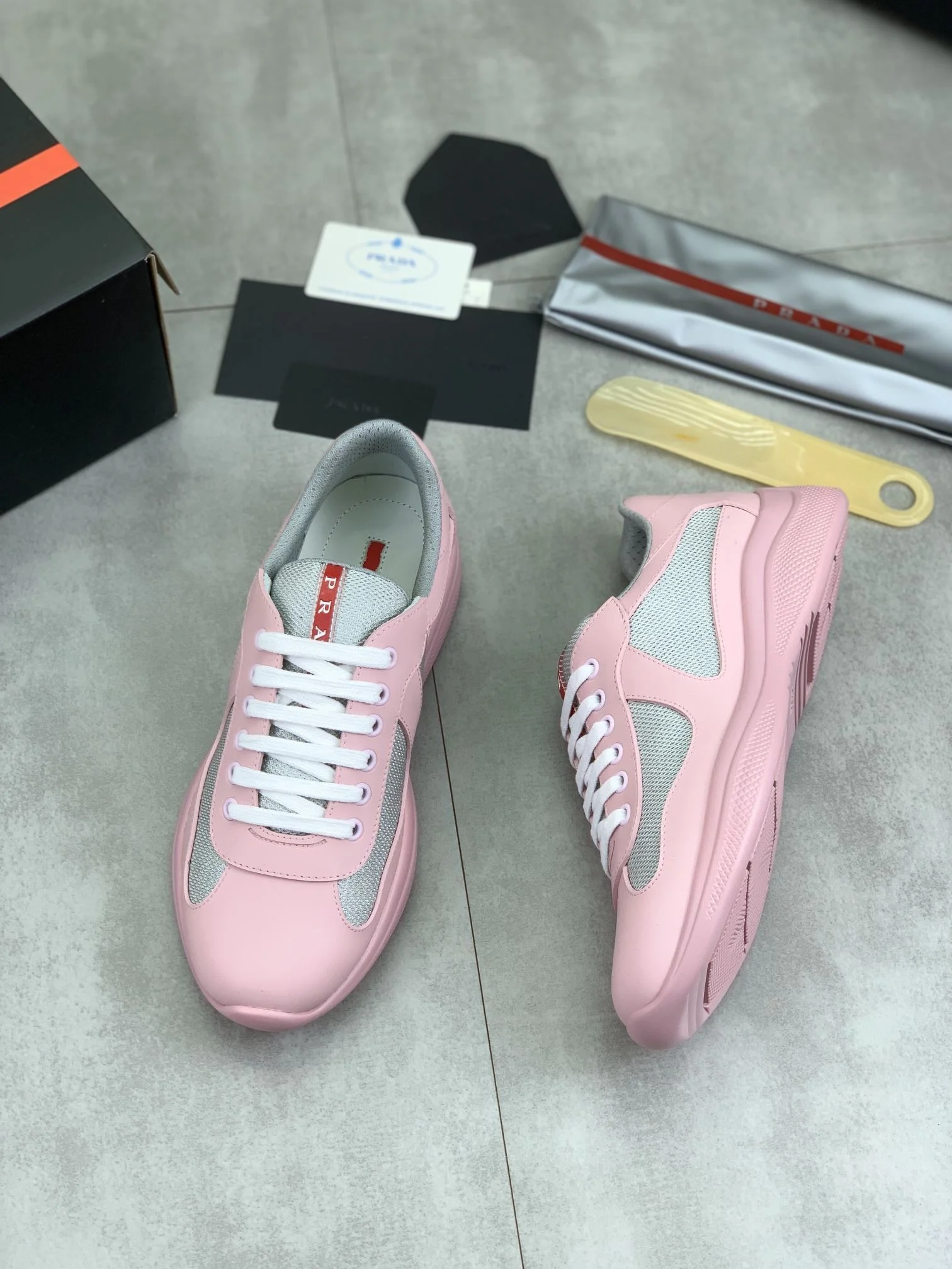 Perfect replica Prada Low Shoes