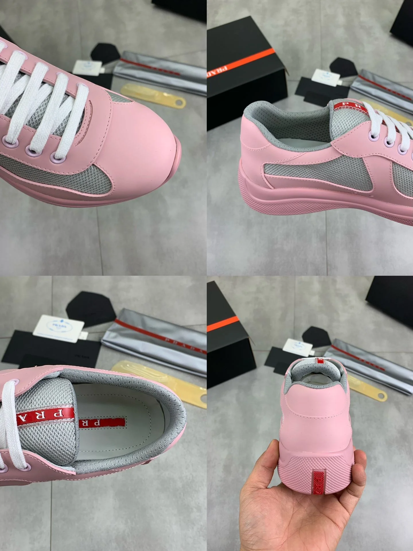 Perfect replica Prada Low Shoes
