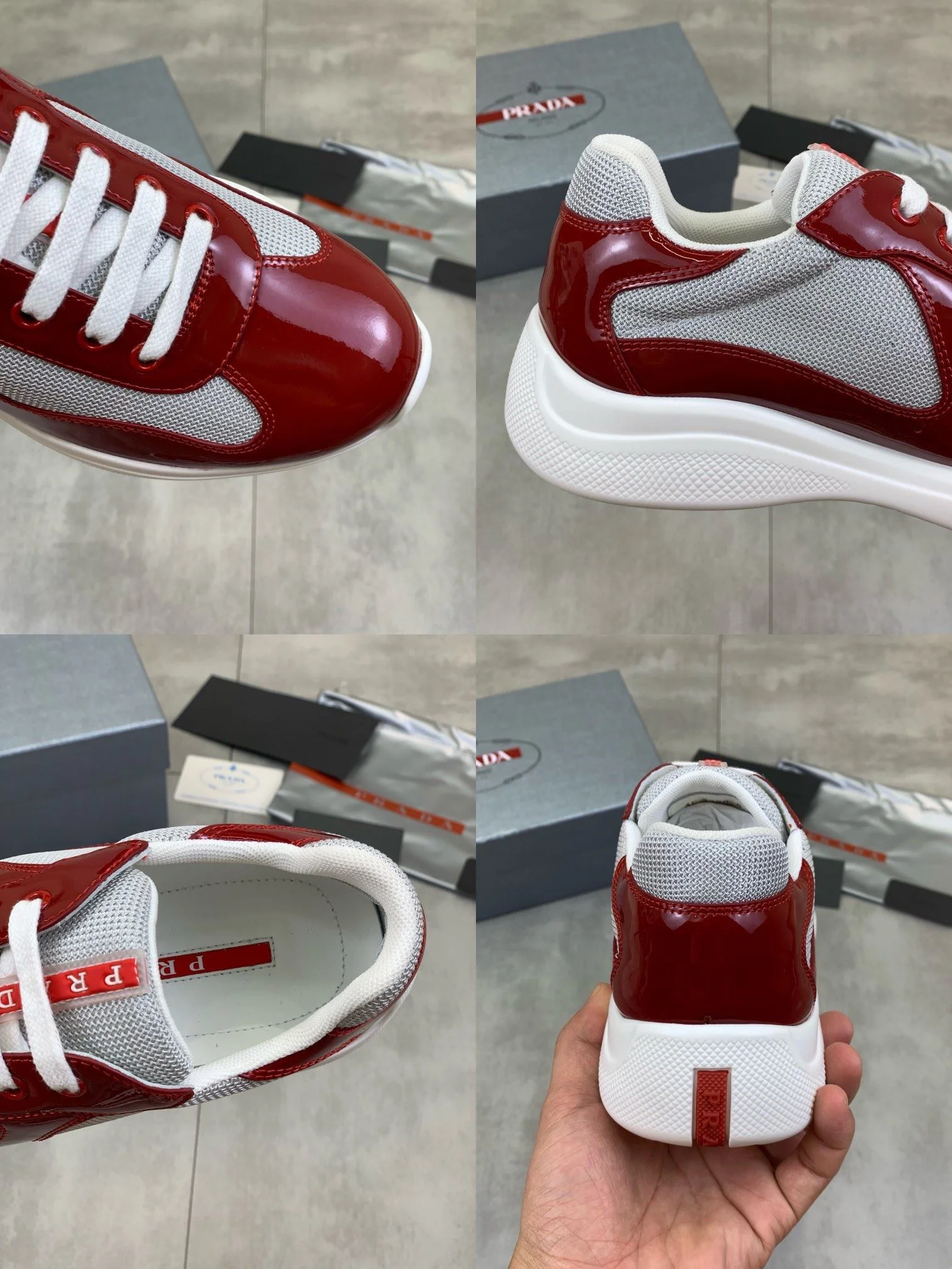 Brand-original Prada Low Shoes