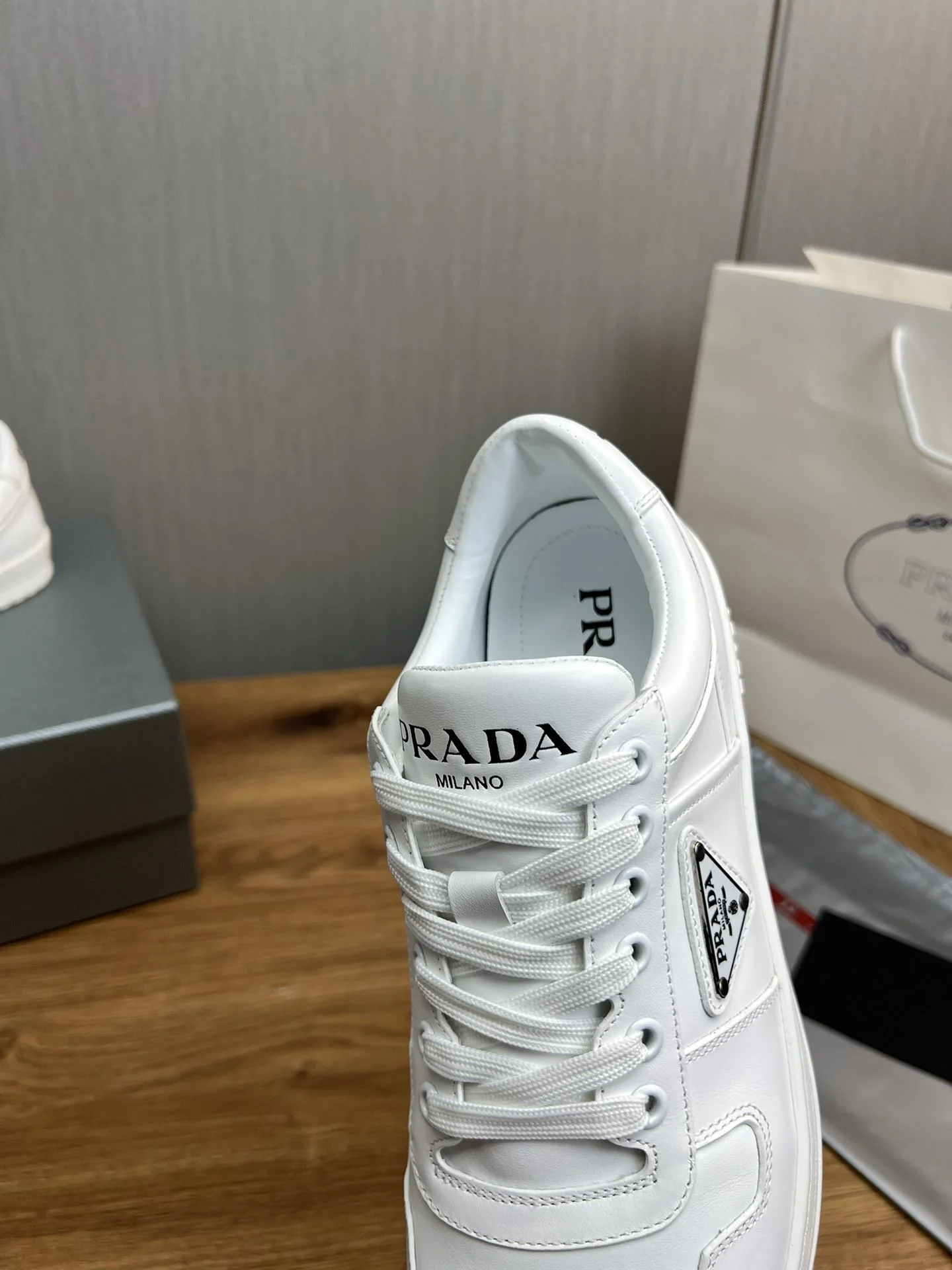 Exact replica Prada Low Shoes