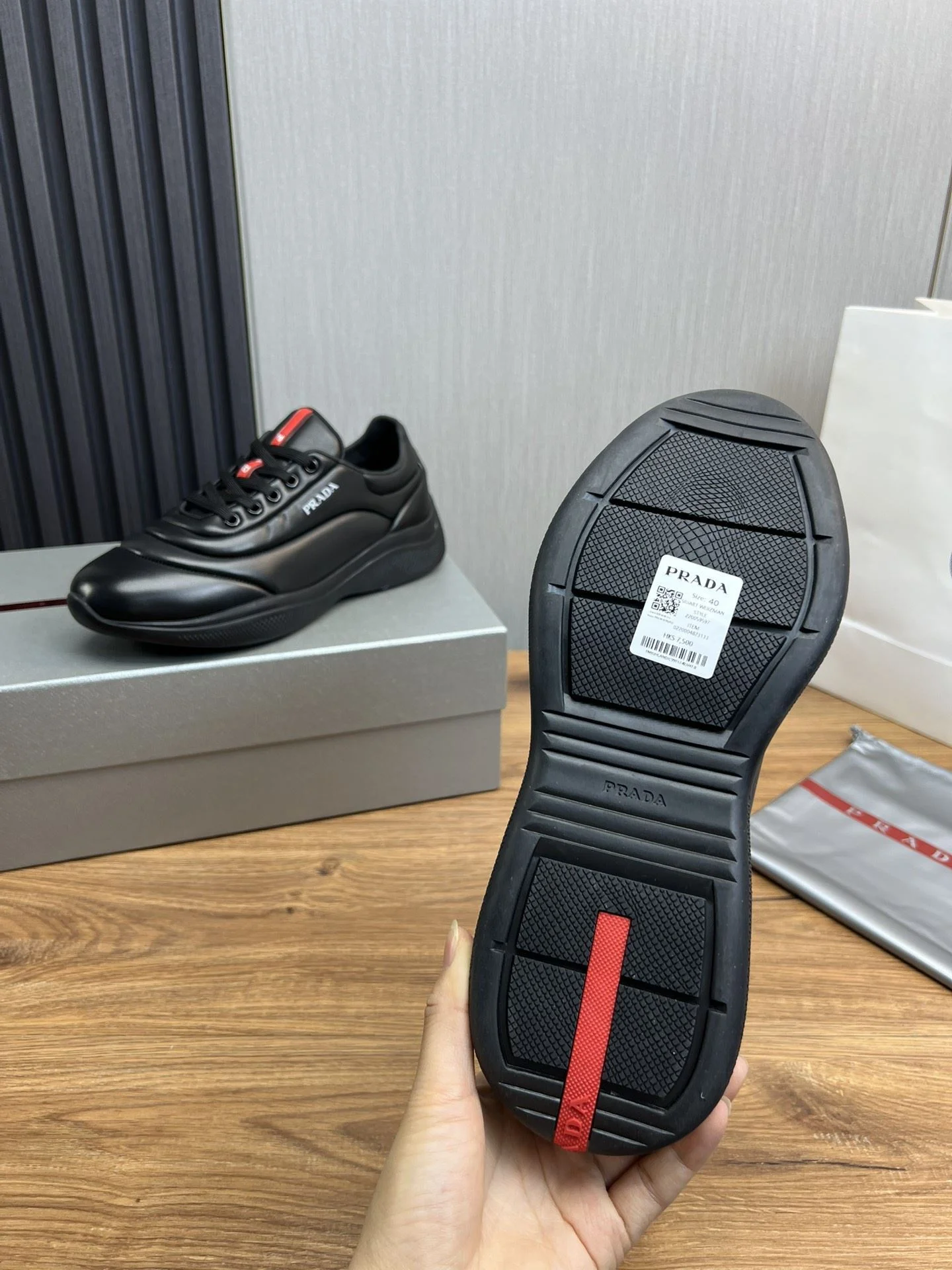 1:1 copy Prada Low Shoes