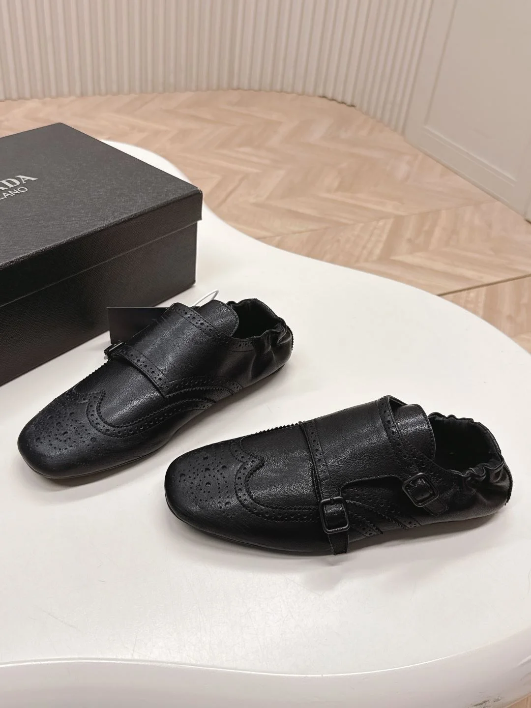 Brand-authenticated Prada Low Shoes