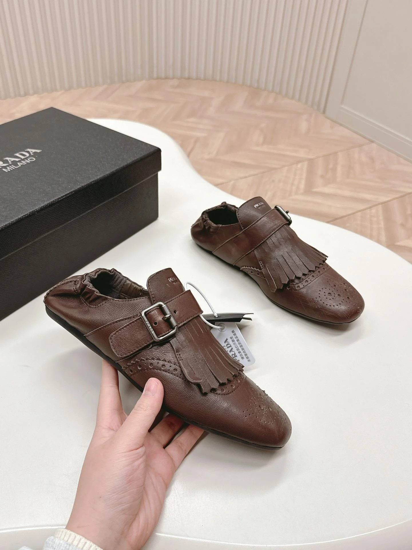 Reasonably priced Prada Low Shoes