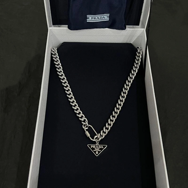 Precise copy Prada Necklaces
