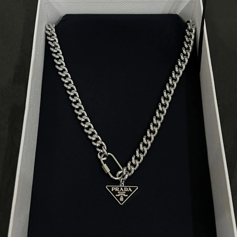 Precise copy Prada Necklaces