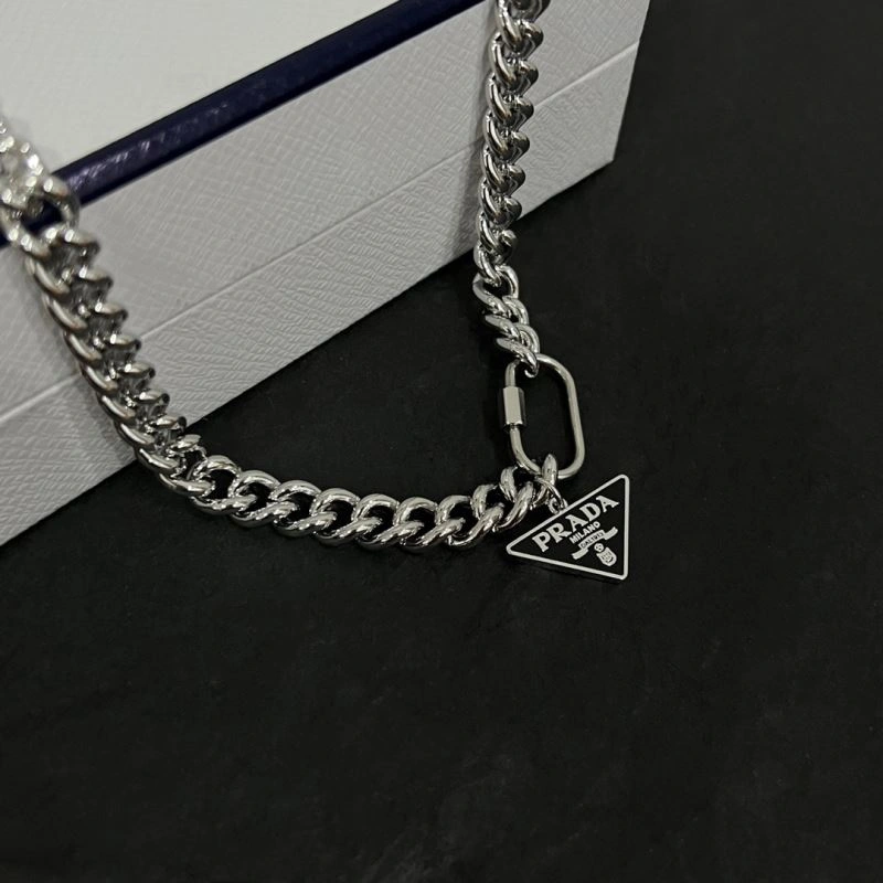 Precise copy Prada Necklaces