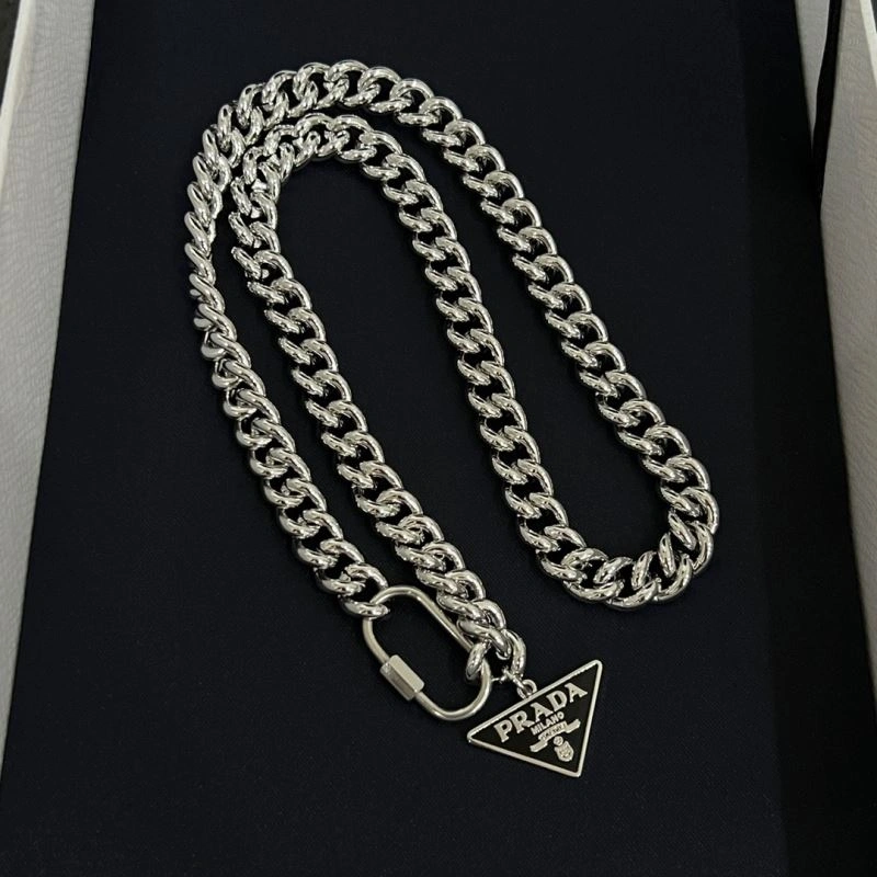 Precise copy Prada Necklaces