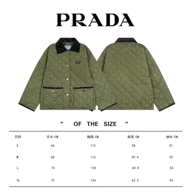 Budget-friendly Prada Outwear