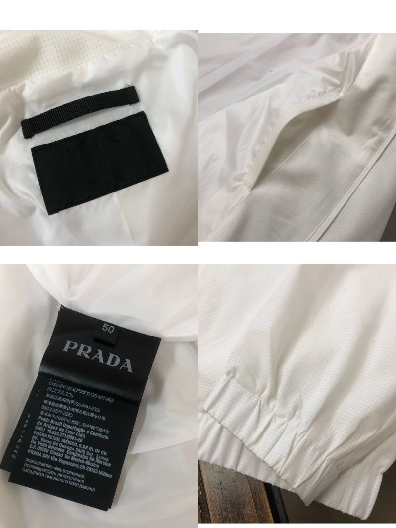 Brand-authenticated Prada Outwear