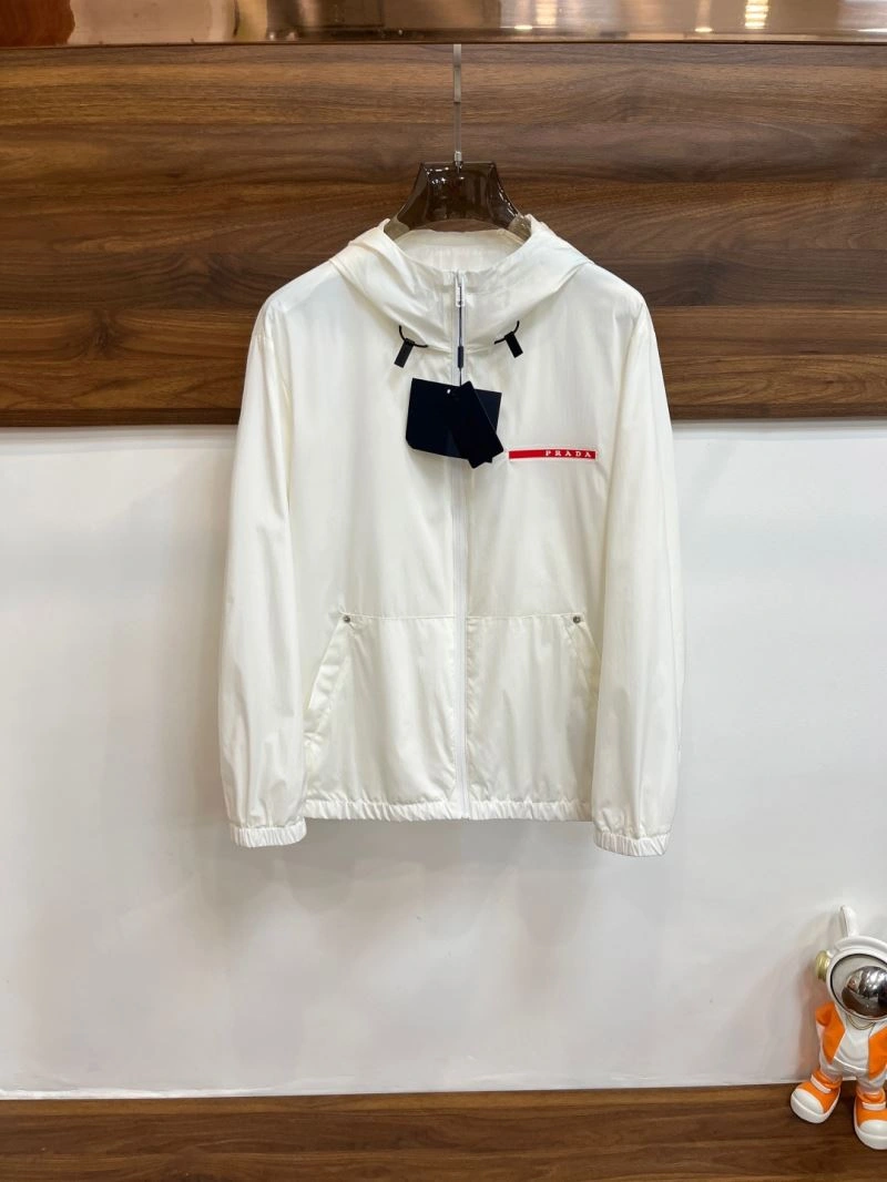 Brand-authenticated Prada Outwear