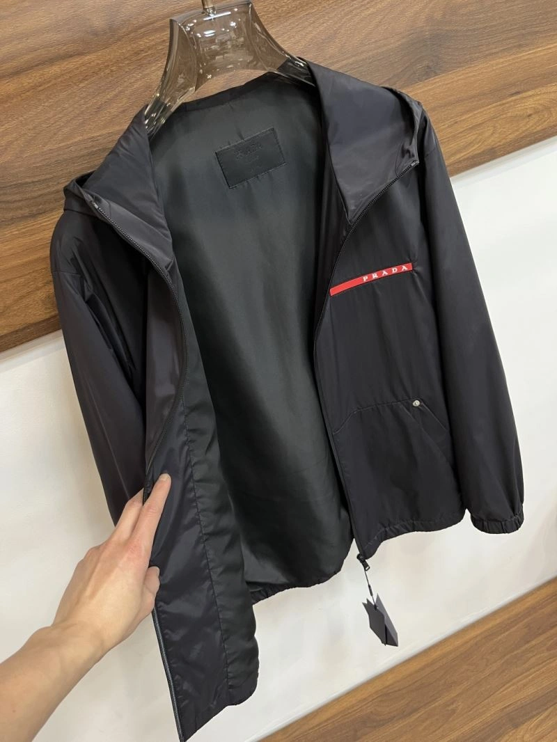 Brand-authenticated Prada Outwear