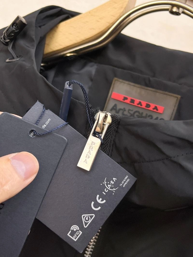 Brand-authenticated Prada Outwear