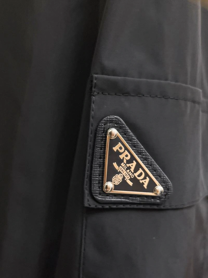 Brand-authenticated Prada Outwear