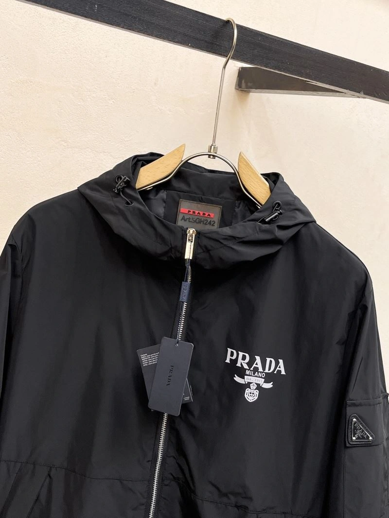 Brand-authenticated Prada Outwear