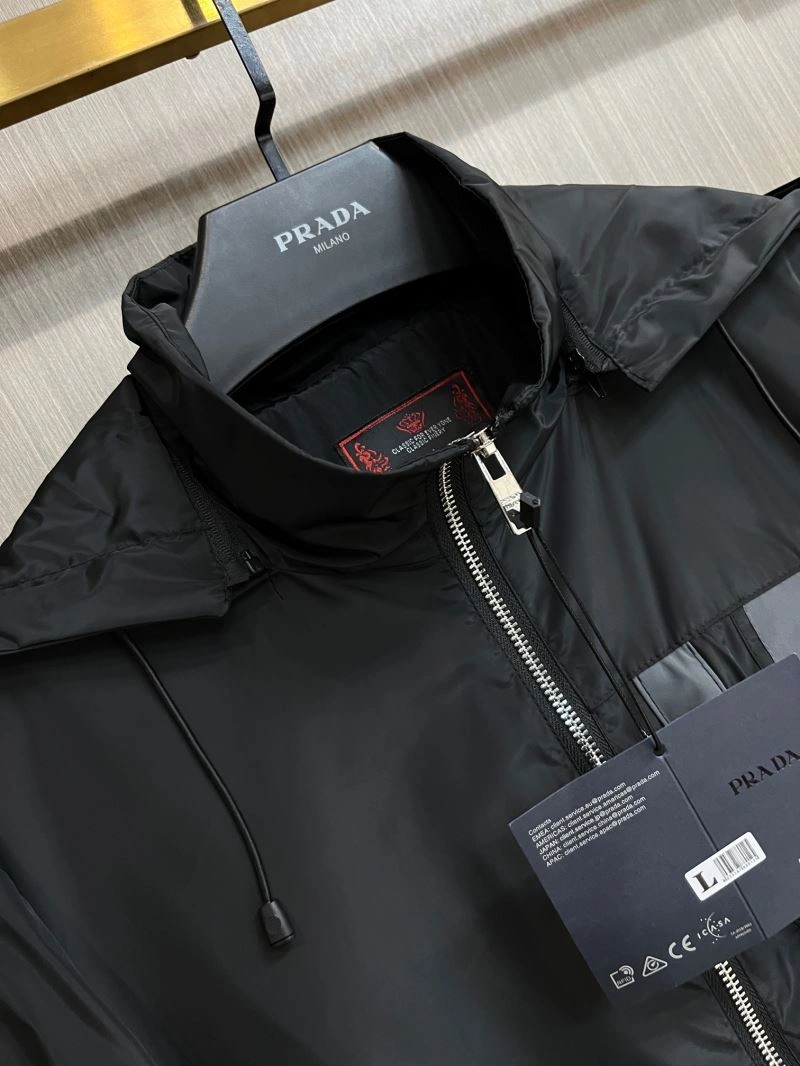 Brand-authenticated Prada Outwear