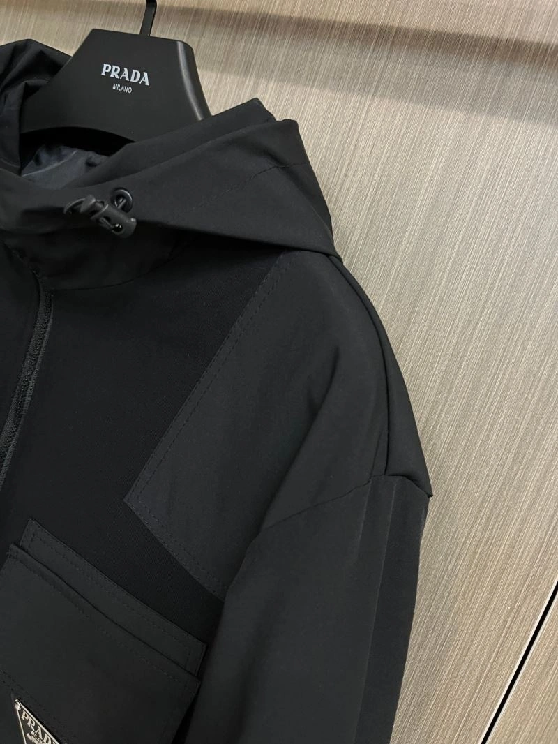 Brand-authenticated Prada Outwear