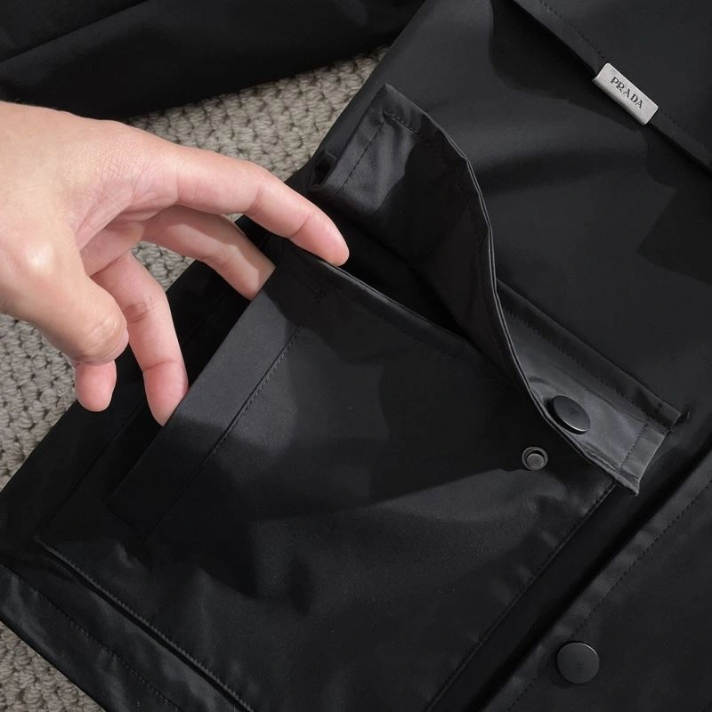 Brand-authenticated Prada Outwear