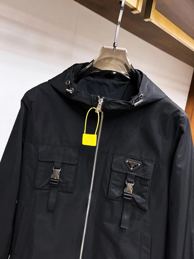 Brand-authenticated Prada Outwear