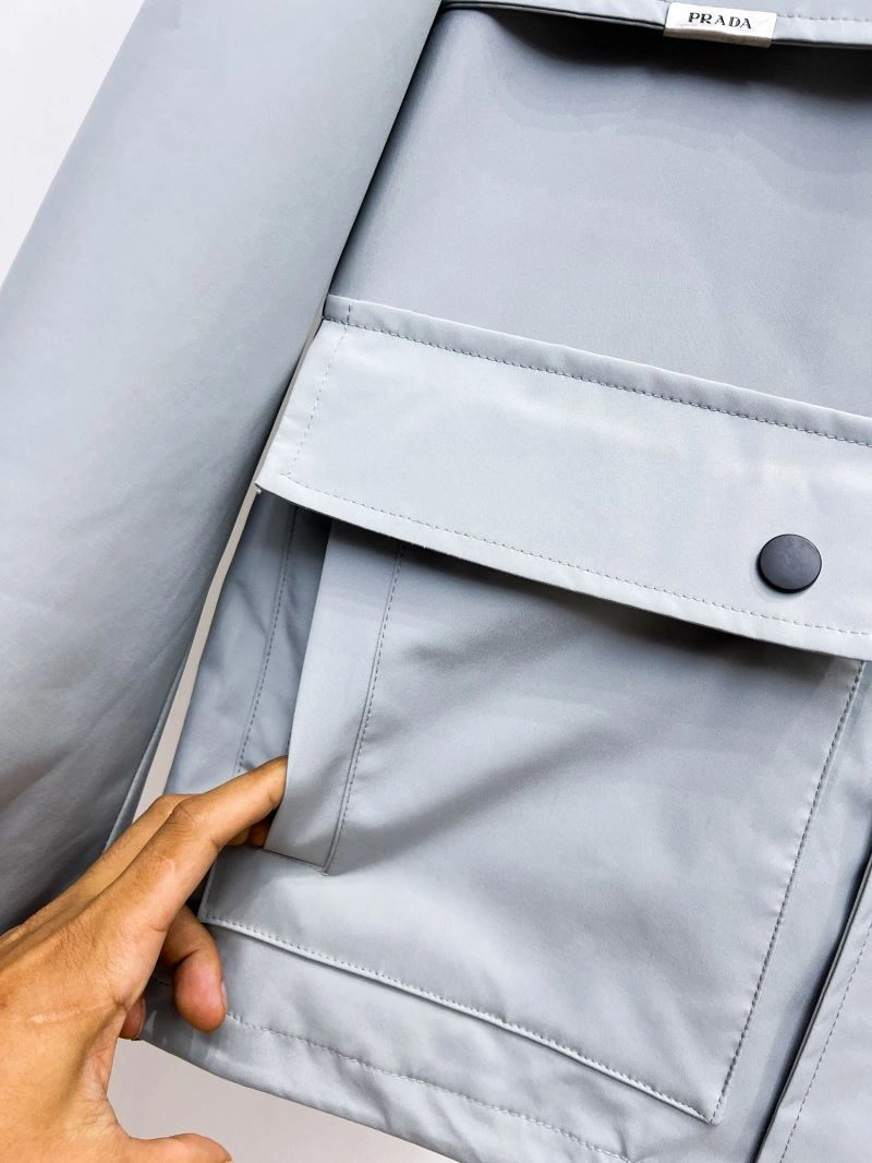 Brand-authenticated Prada Outwear