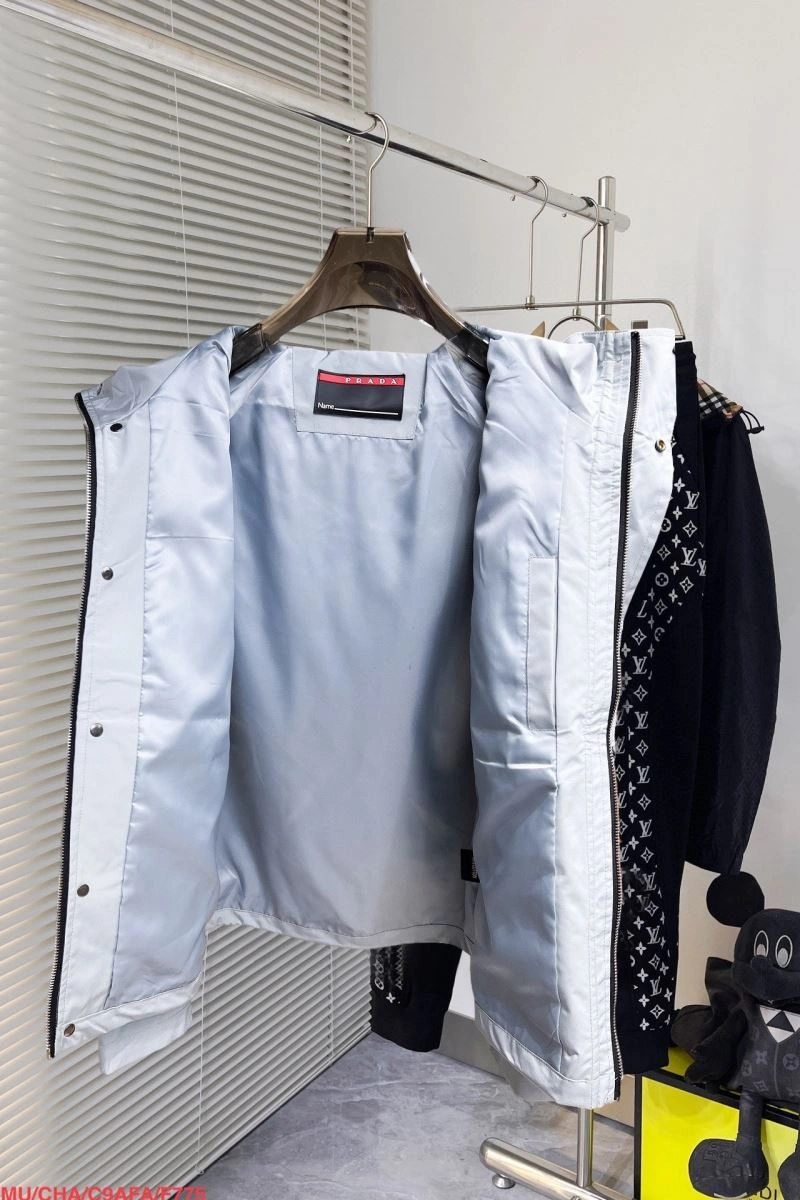 Brand-authenticated Prada Outwear