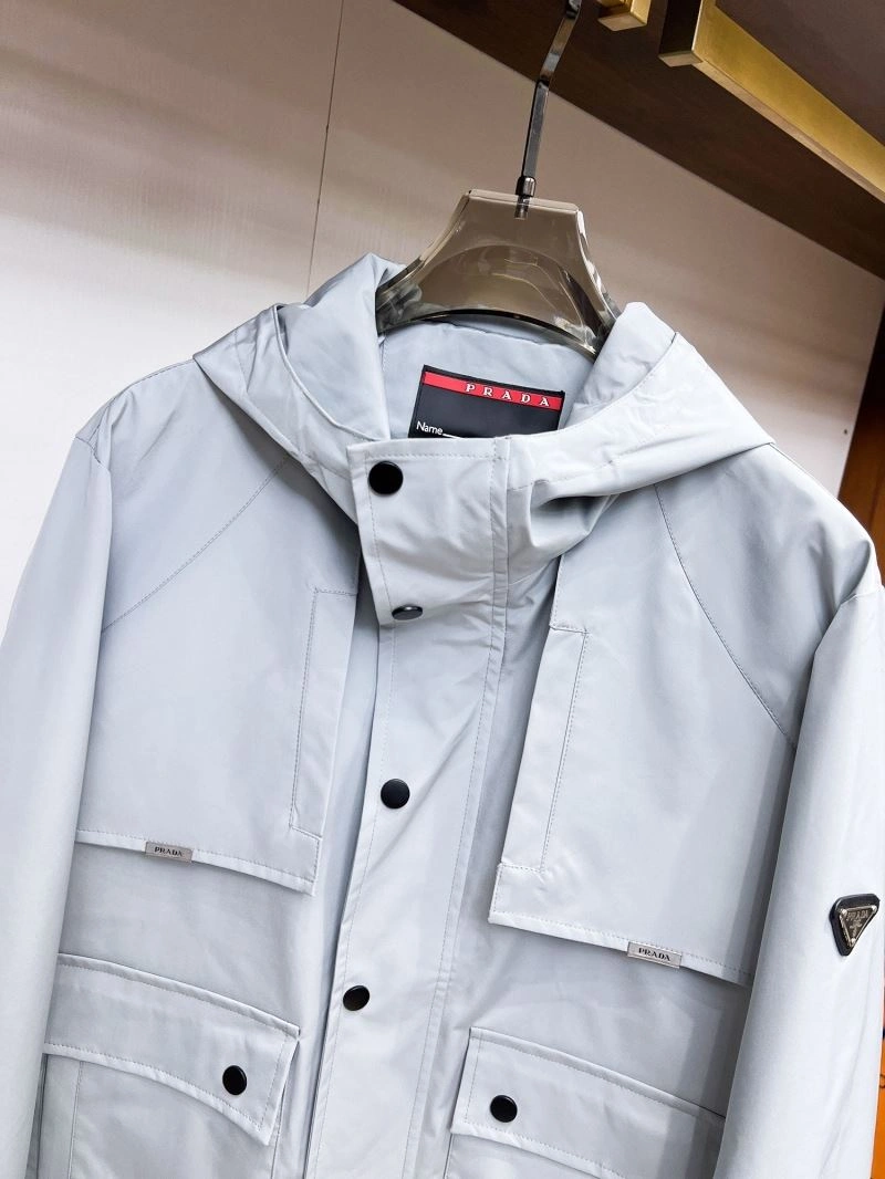 Brand-authenticated Prada Outwear