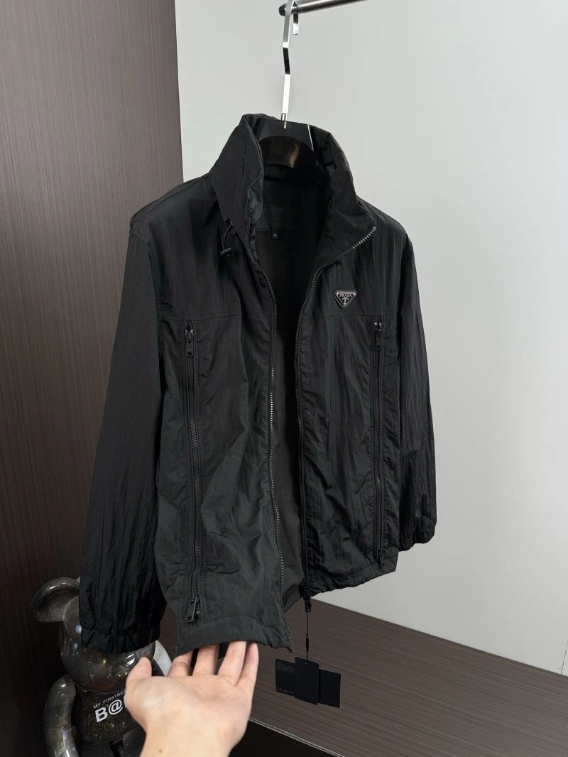 Brand-authenticated Prada Outwear