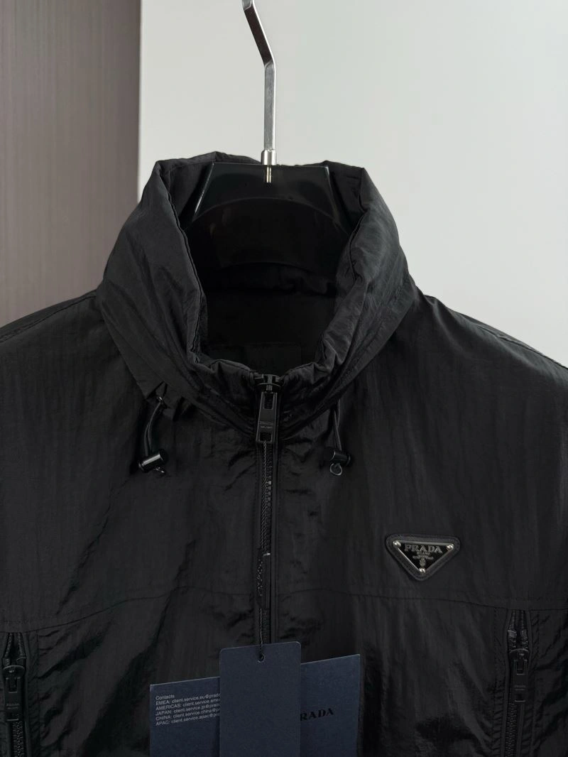 Brand-authenticated Prada Outwear