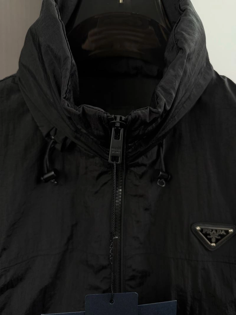 Brand-authenticated Prada Outwear