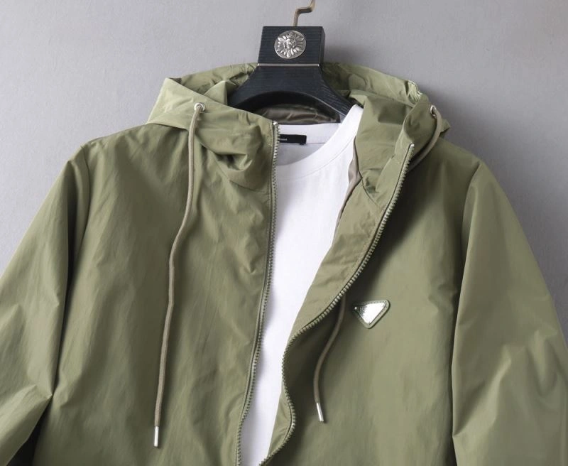 Brand-authenticated Prada Outwear