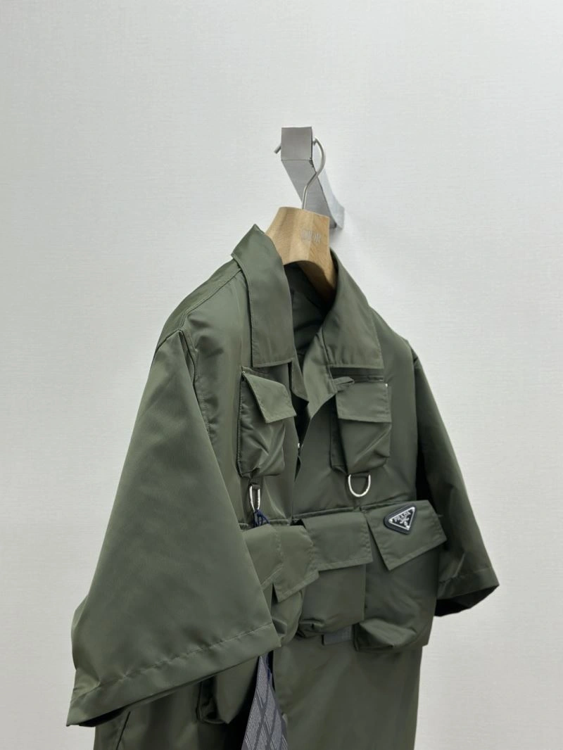 Brand-authenticated Prada Outwear
