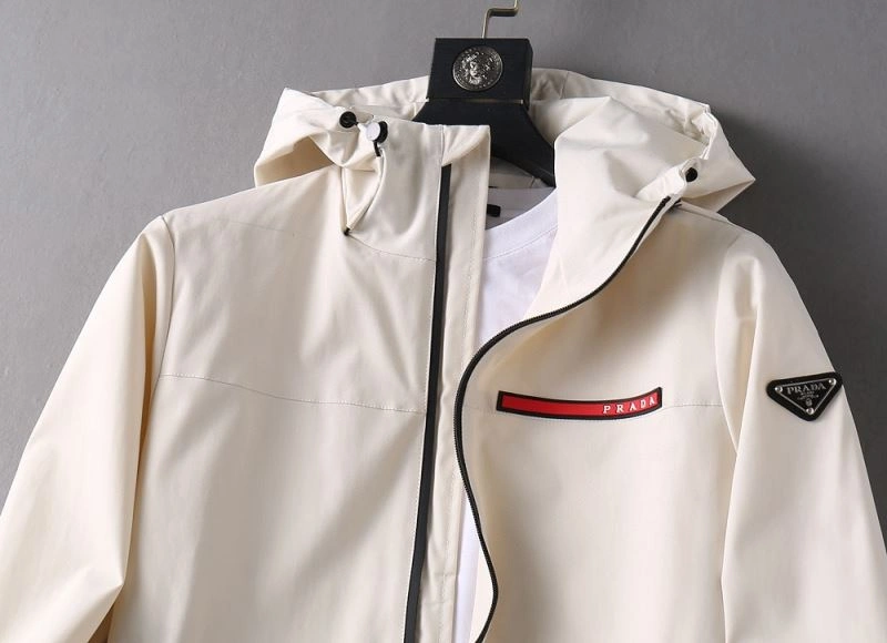 Brand-authenticated Prada Outwear