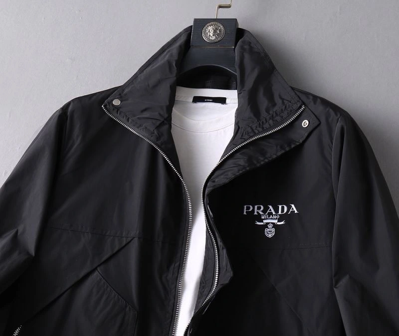 Brand-authenticated Prada Outwear