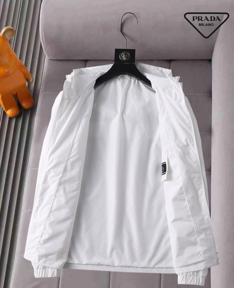 Brand-authenticated Prada Outwear