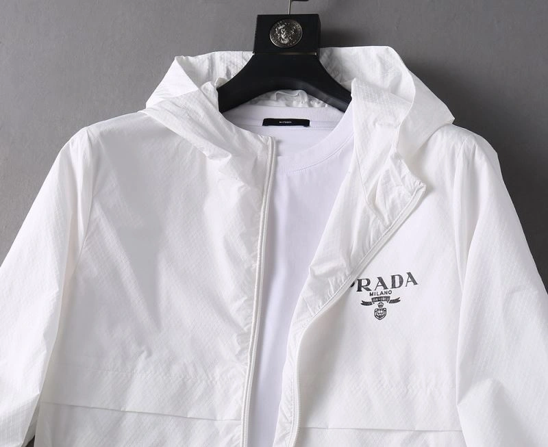 Brand-authenticated Prada Outwear