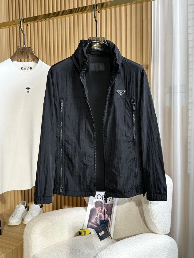 Brand-authenticated Prada Outwear