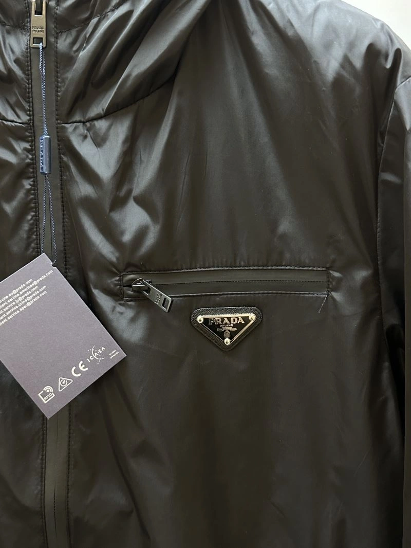 Brand-authenticated Prada Outwear