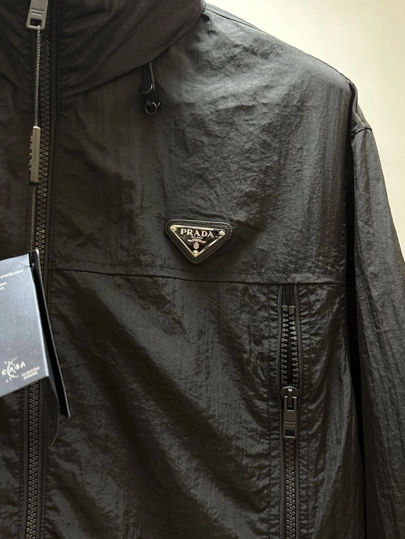 Brand-authenticated Prada Outwear