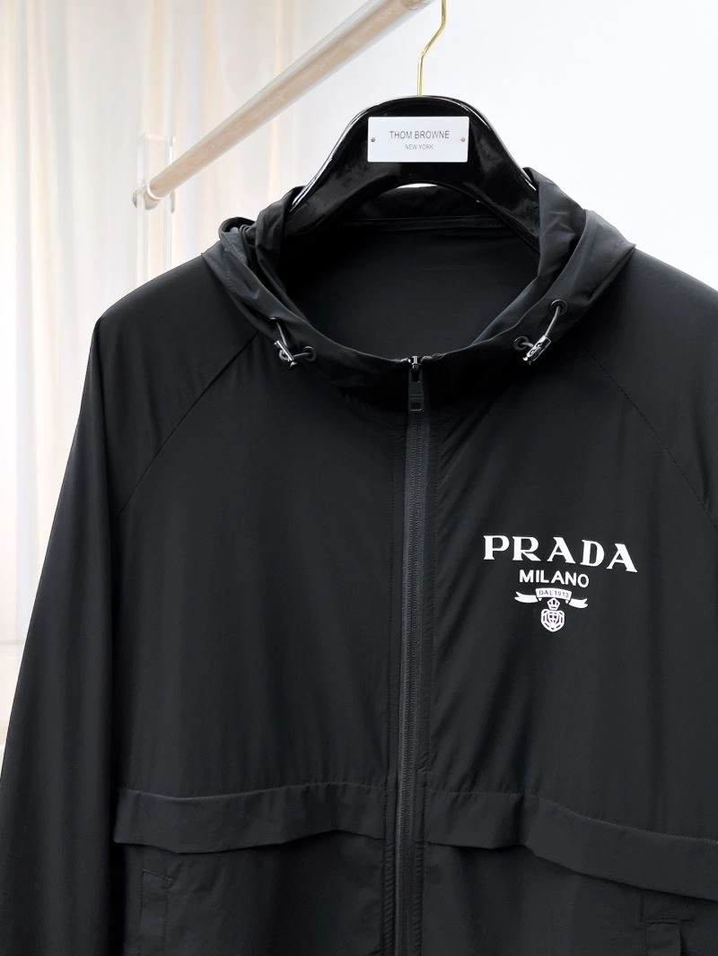 Brand-authenticated Prada Outwear