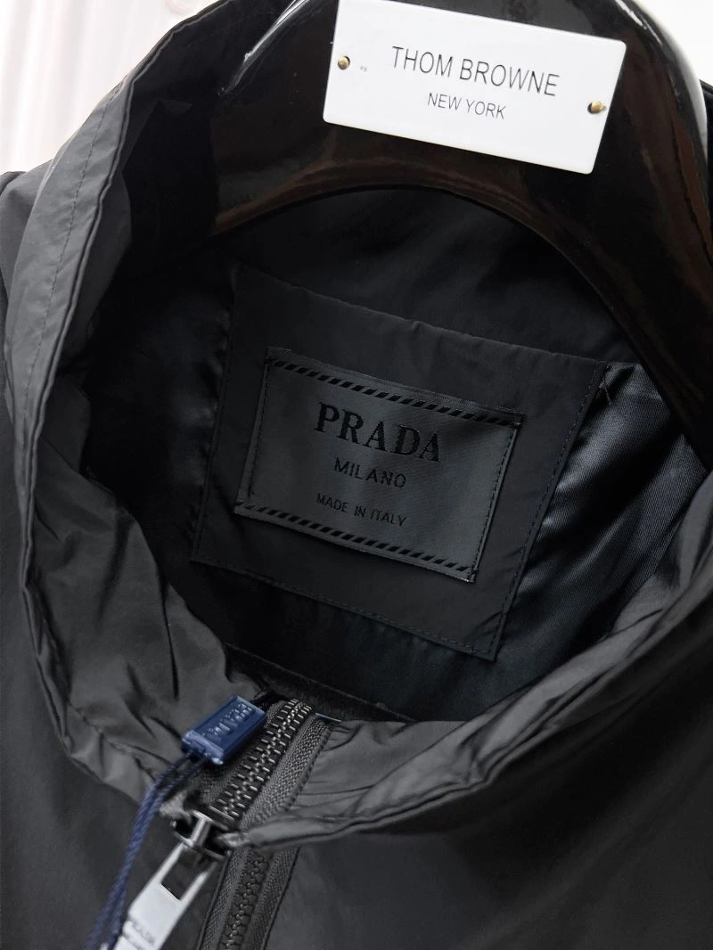 Brand-authenticated Prada Outwear