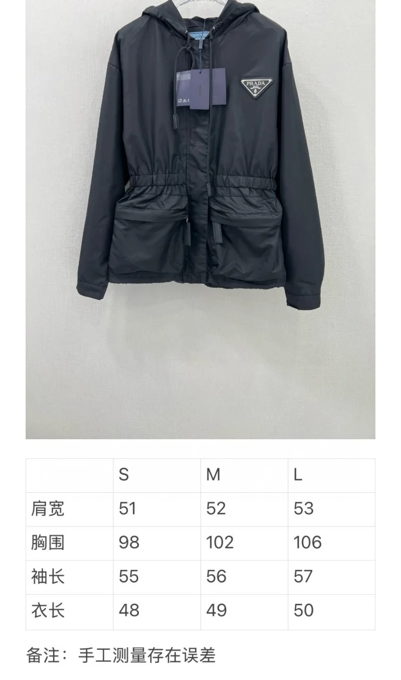 Official Prada Outwear