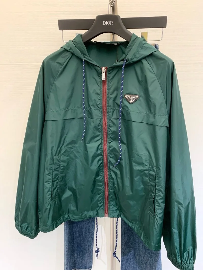 Brand-authenticated Prada Outwear