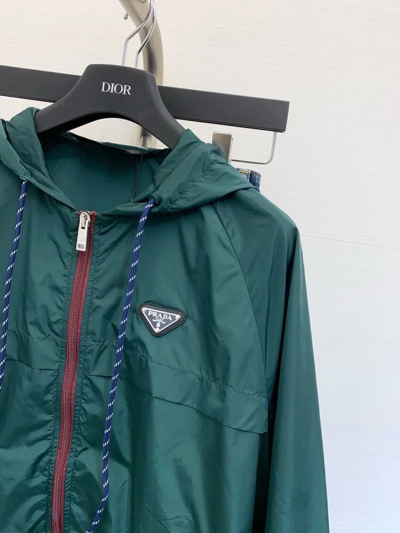 Brand-authenticated Prada Outwear
