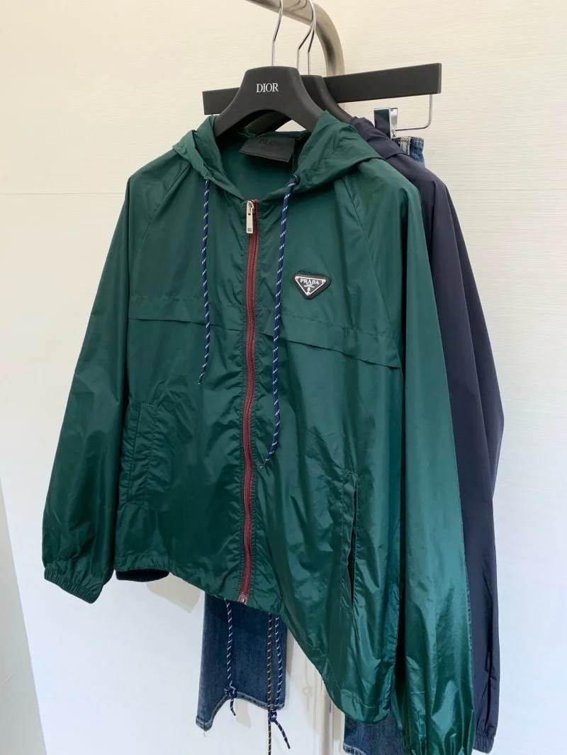 Brand-authenticated Prada Outwear