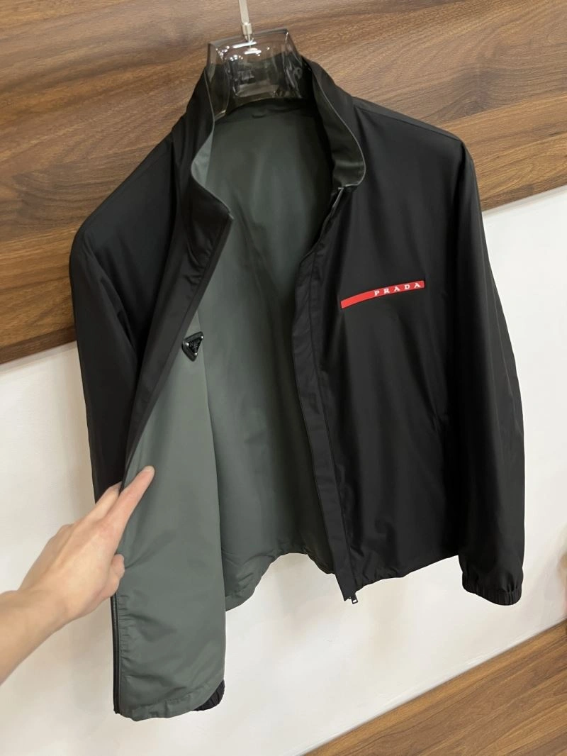 Brand-authenticated Prada Outwear
