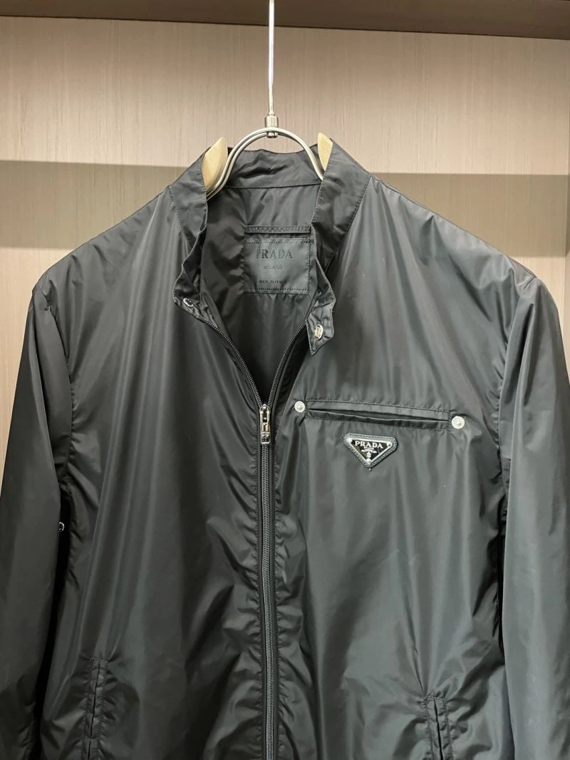 Brand-authenticated Prada Outwear