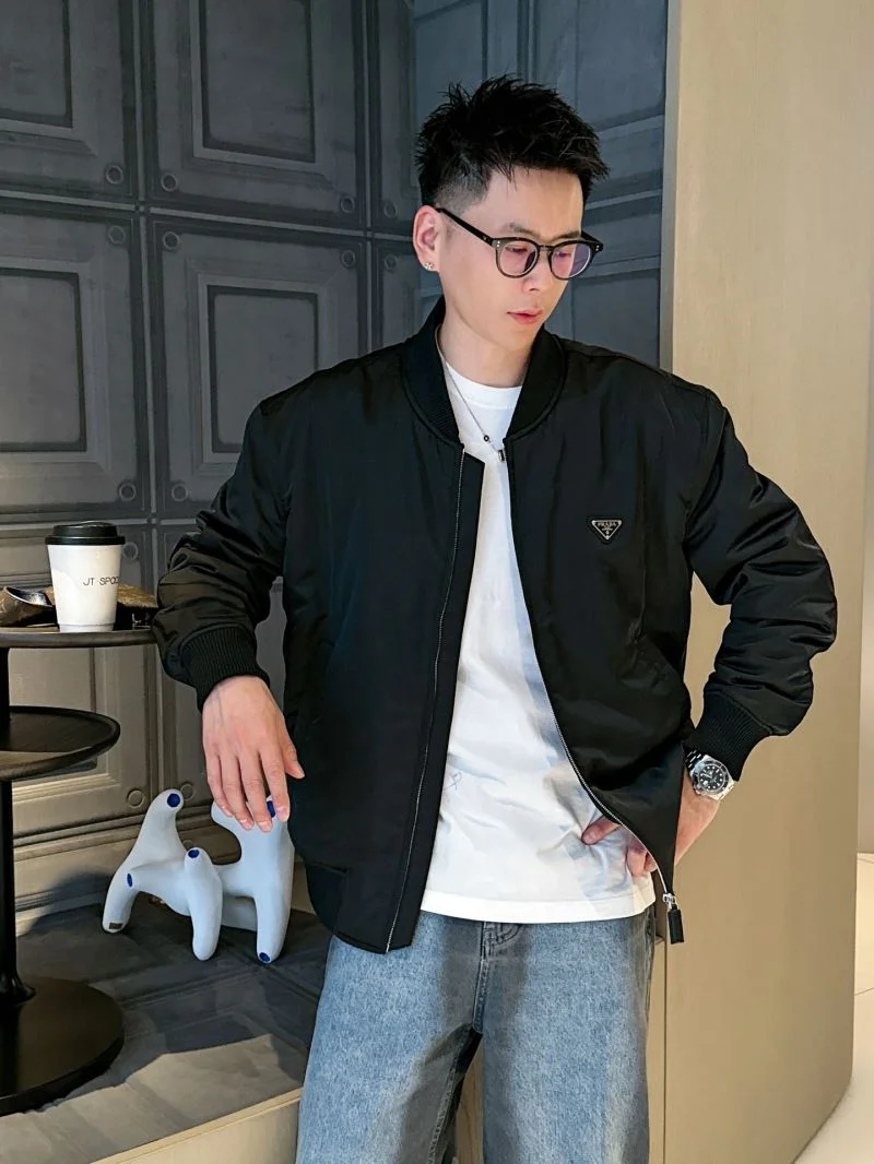 Brand-authenticated Prada Outwear