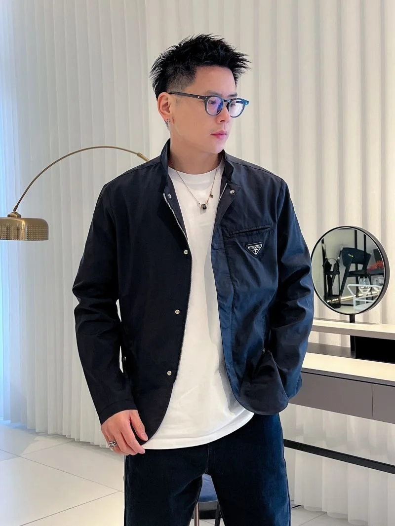 Brand-authenticated Prada Outwear