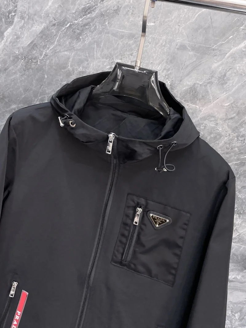 Brand-authenticated Prada Outwear
